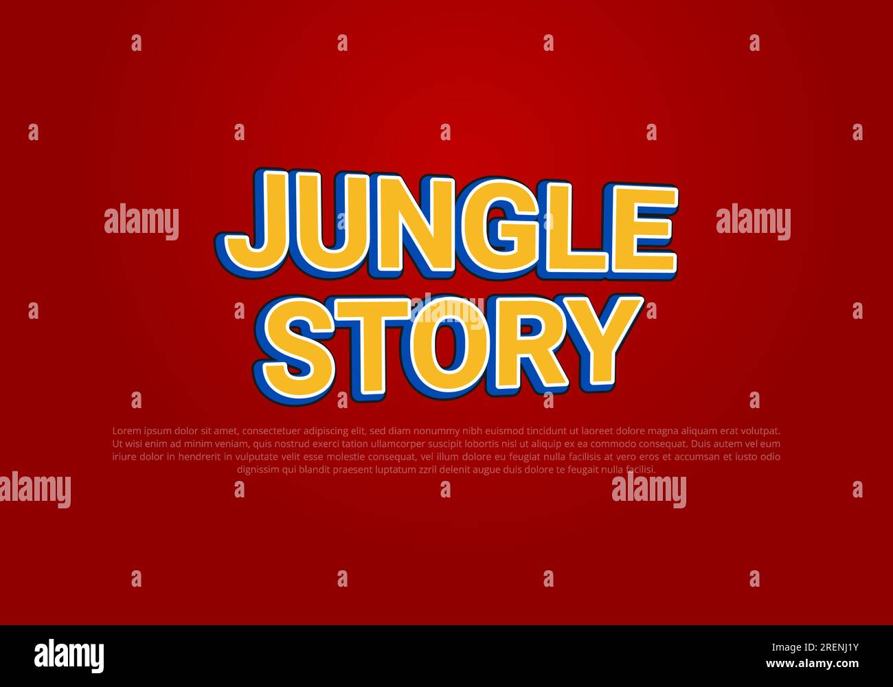 Crunchy text effect template with 3d bold style use for logo Pro Vector ...