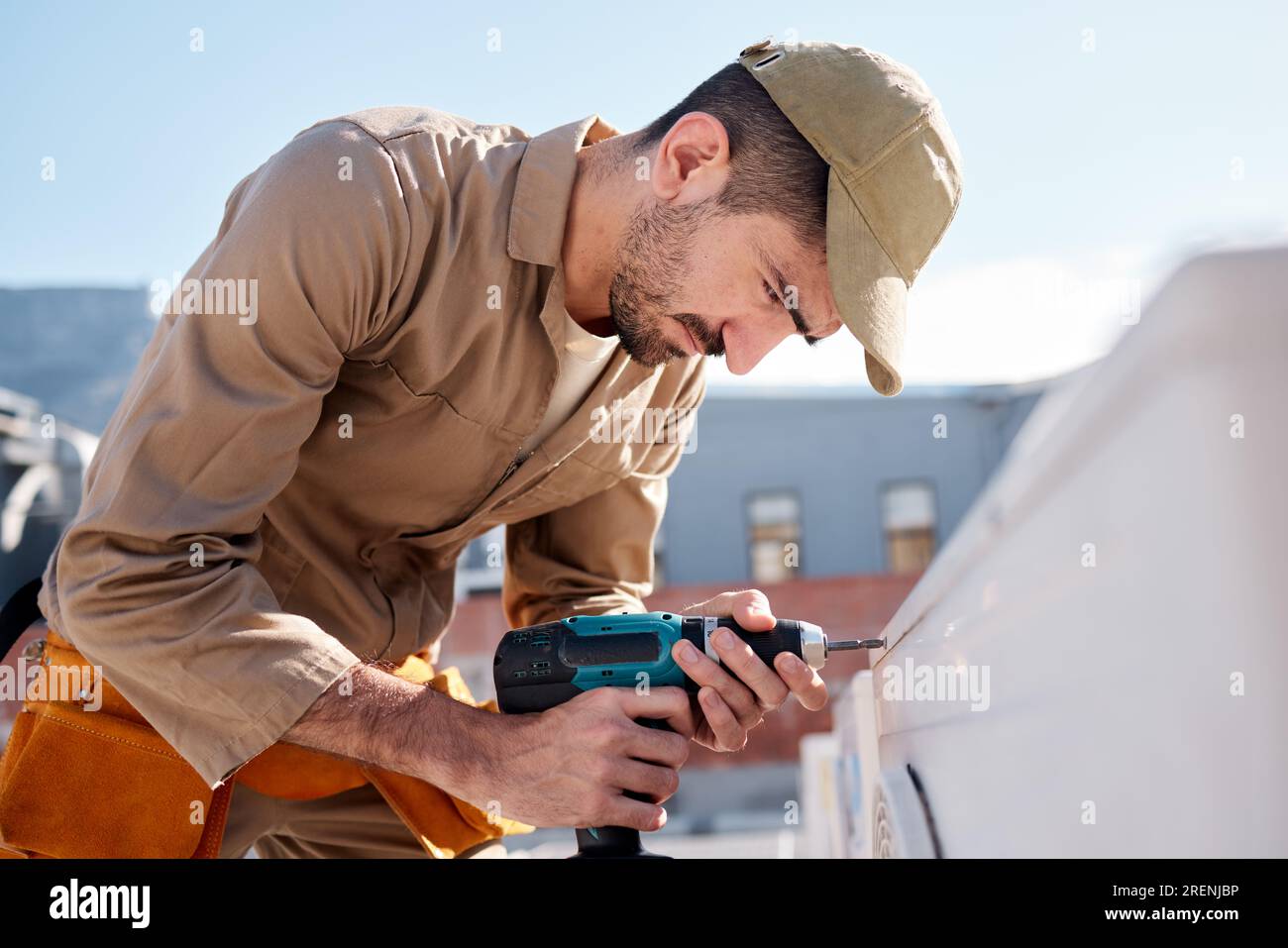 Tech tools in architecture hi-res stock photography and images - Alamy