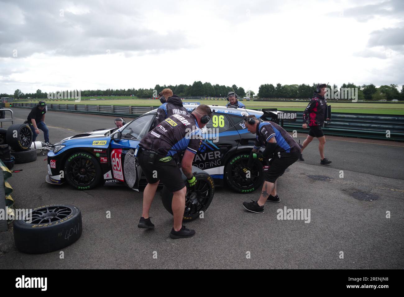 Dalton on Tees, 29 July 2023. Jack Butel driving a Cupra Leon for Go ...