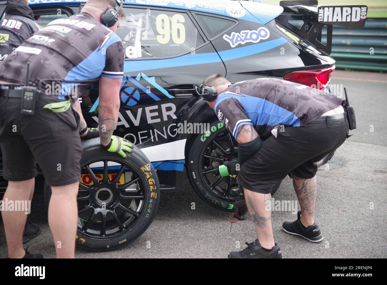 Dalton on Tees, 29 July 2023. Jack Butel driving a Cupra Leon for Go ...