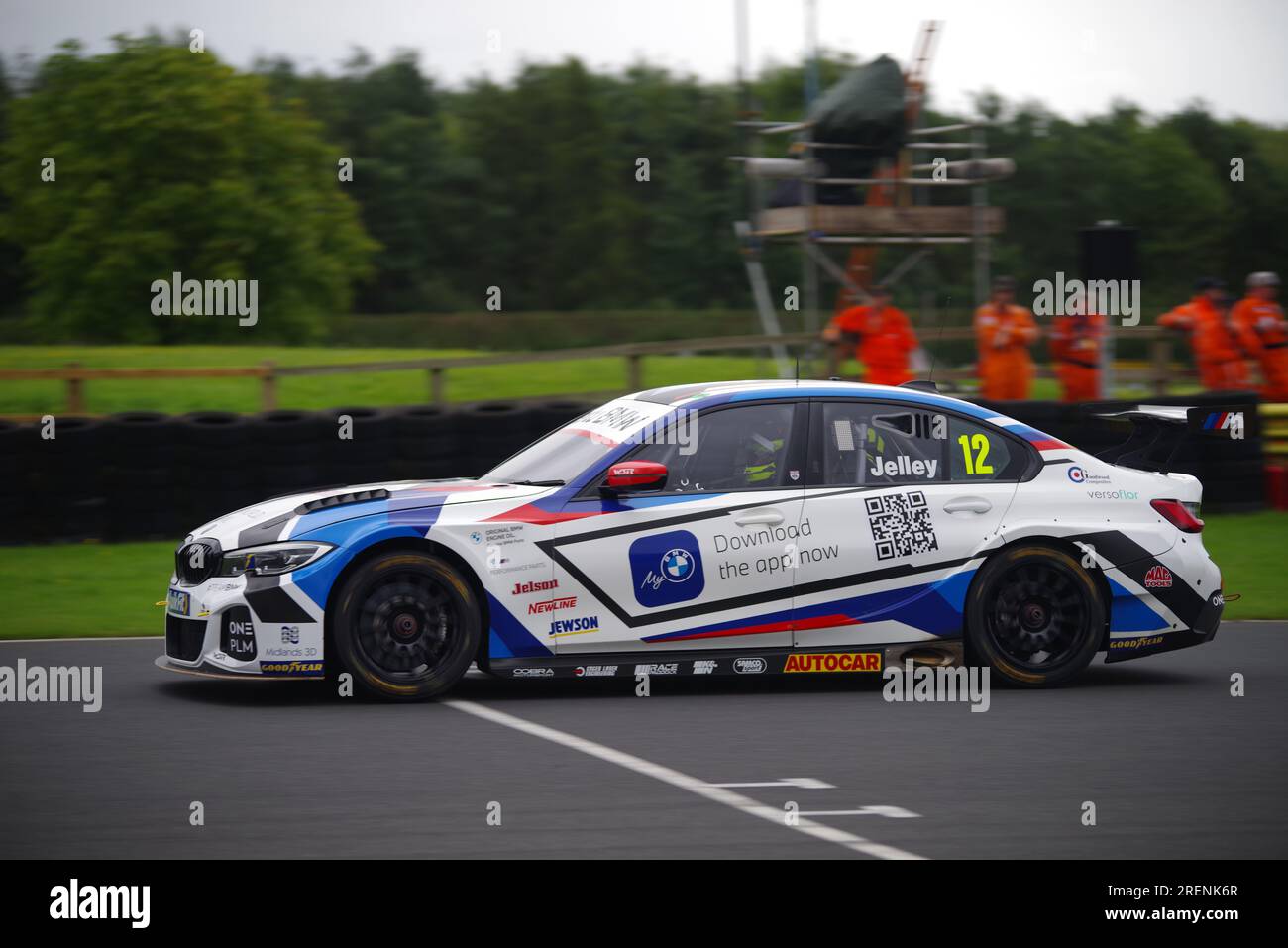 Dalton on Tees, 29 July 2023. Stephen Jelley driving a BMW 330i M Sport ...