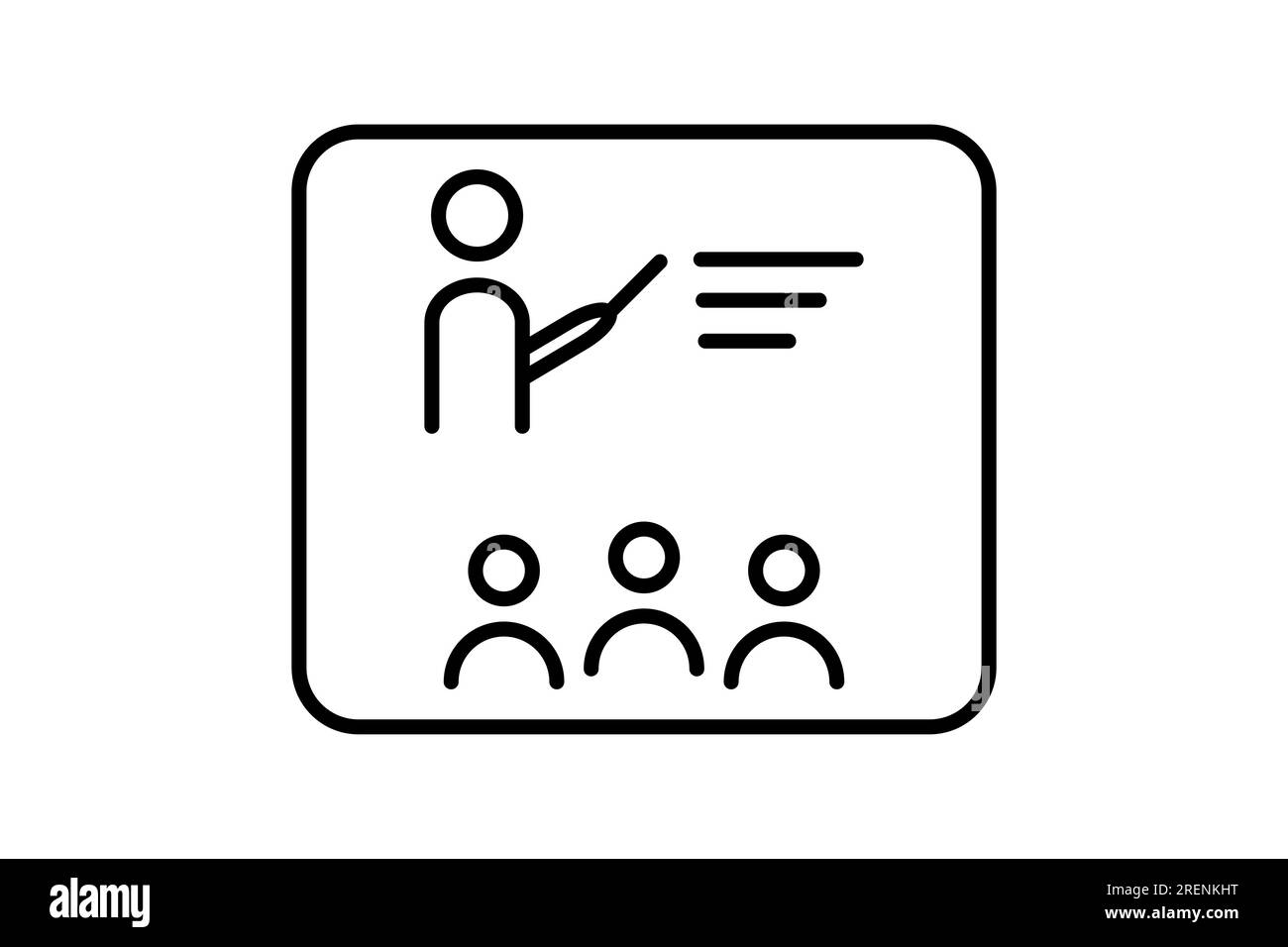 Teacher child interaction Stock Vector Images - Alamy