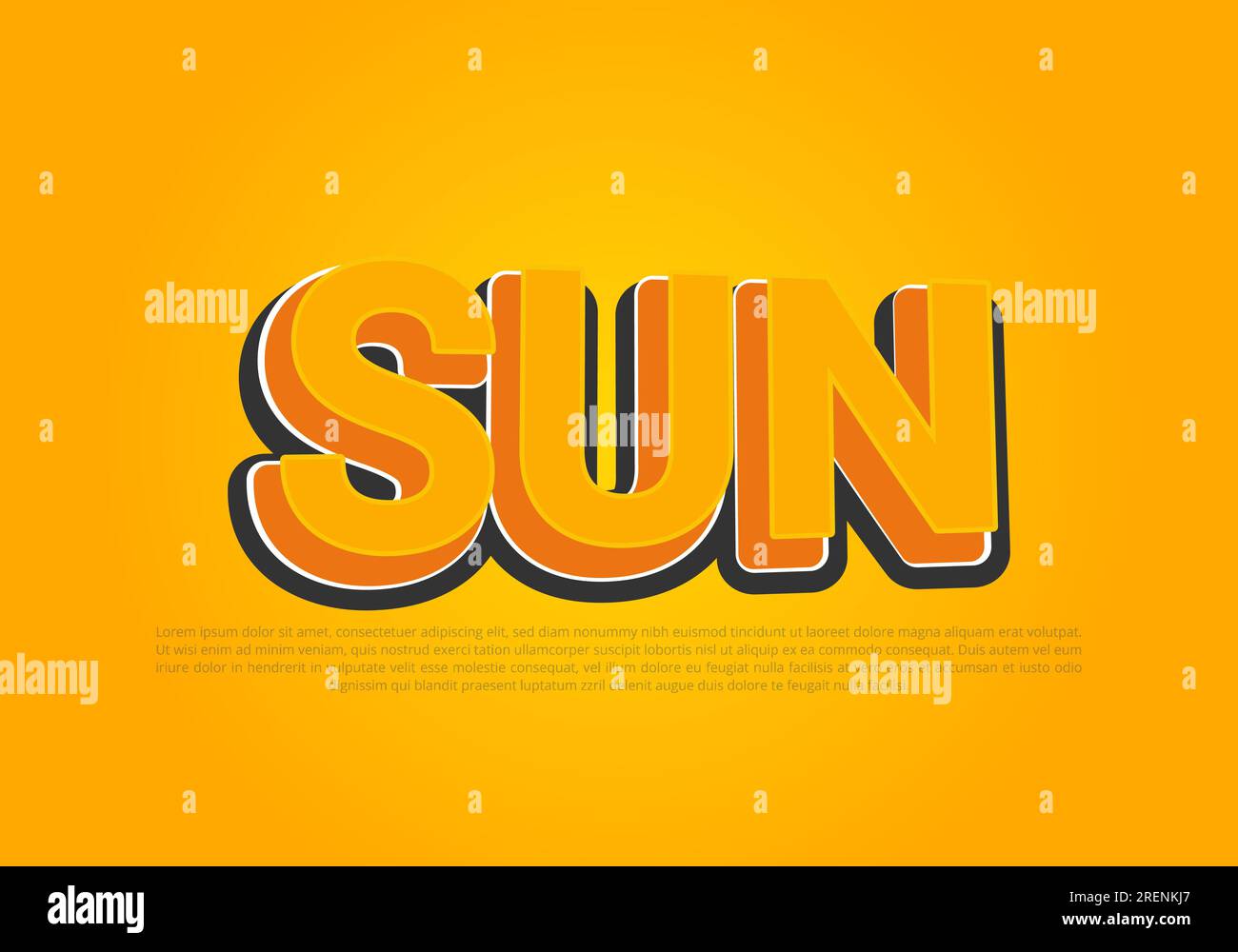 Crunchy text effect template with 3d bold style use for logo Pro Vector ...