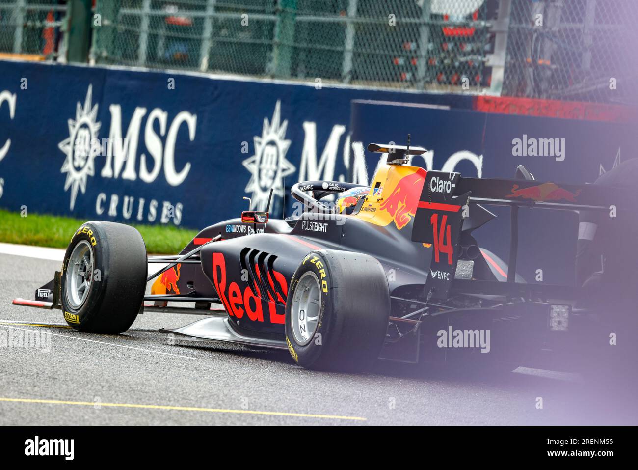 14 MONTOYA Sebastian (col), Hitech Pulse-Eight, Dallara F3, starting ...