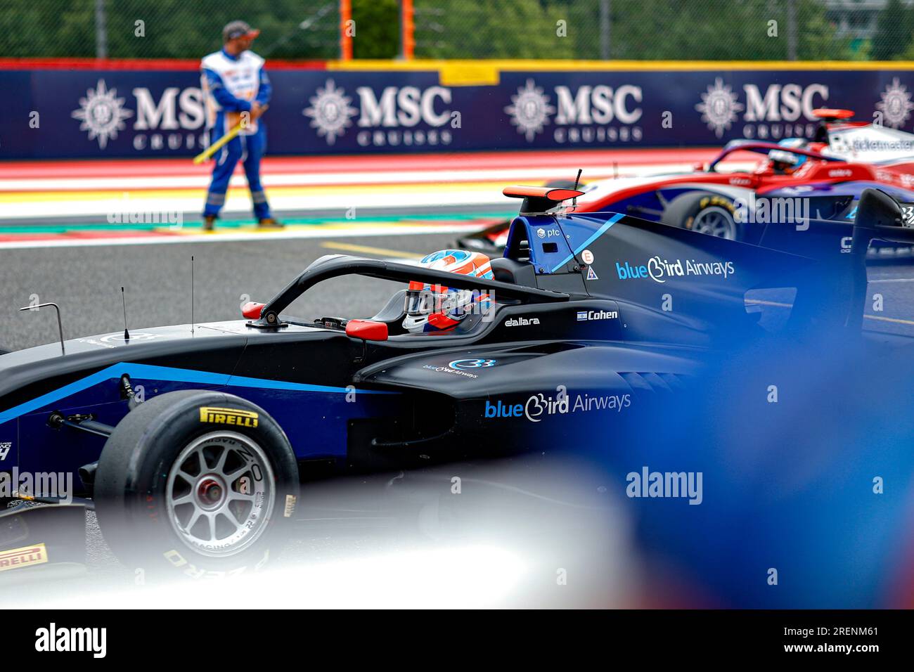 22 COHEN Ido (isr), Rodin Carlin, Dallara F3, starting grid, grille de ...