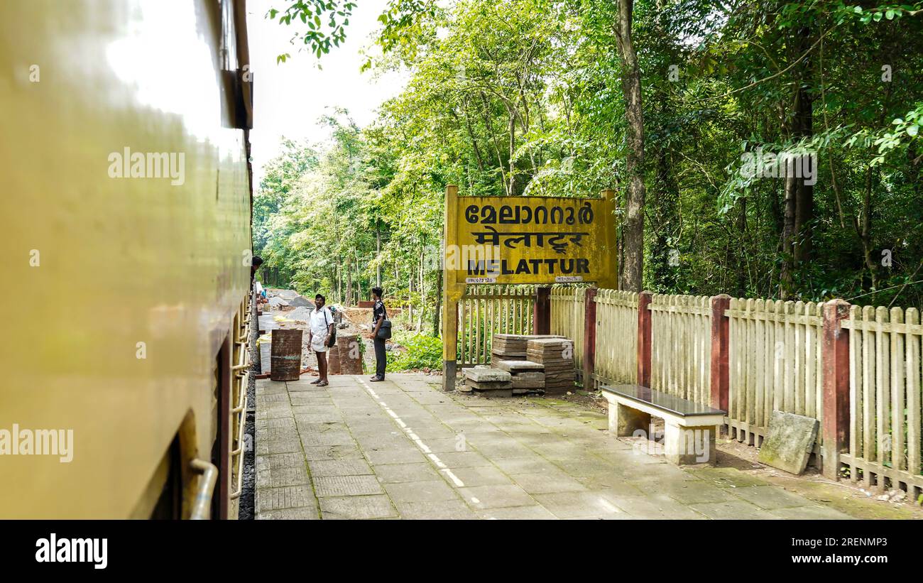 Nilambur Road railway station is a railway terminus serving the town of ...