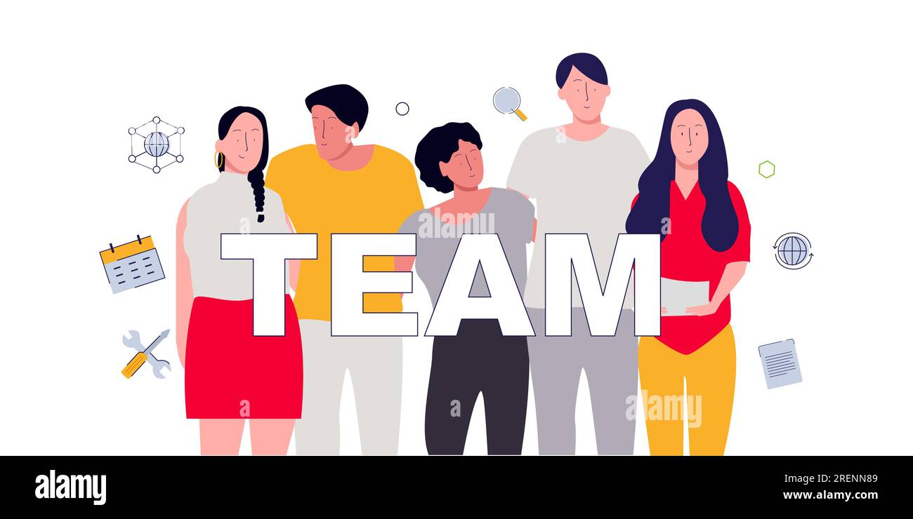 team group business job businessman and businesswoman career ...