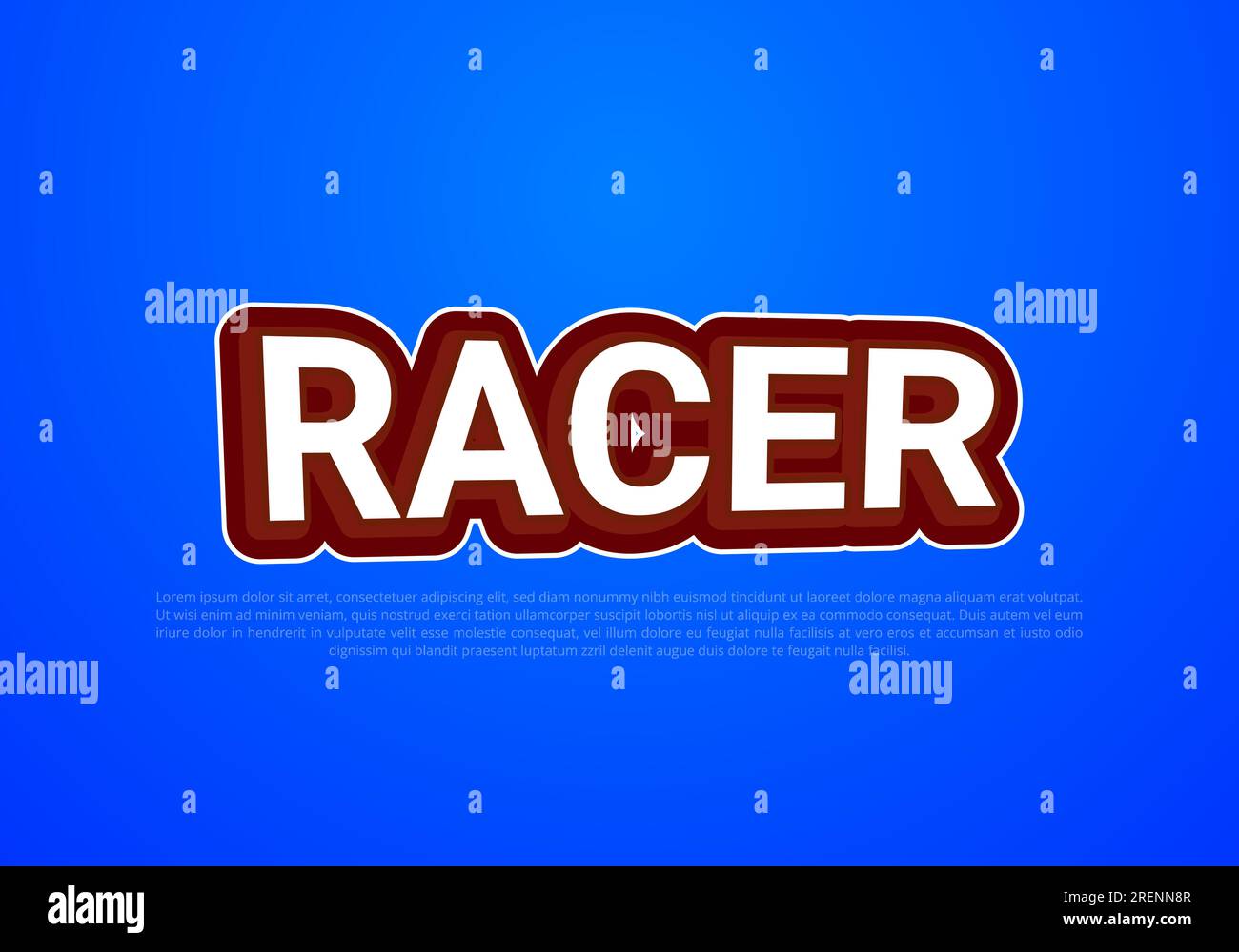 Crunchy text effect template with 3d bold style use for logo Pro Vector ...