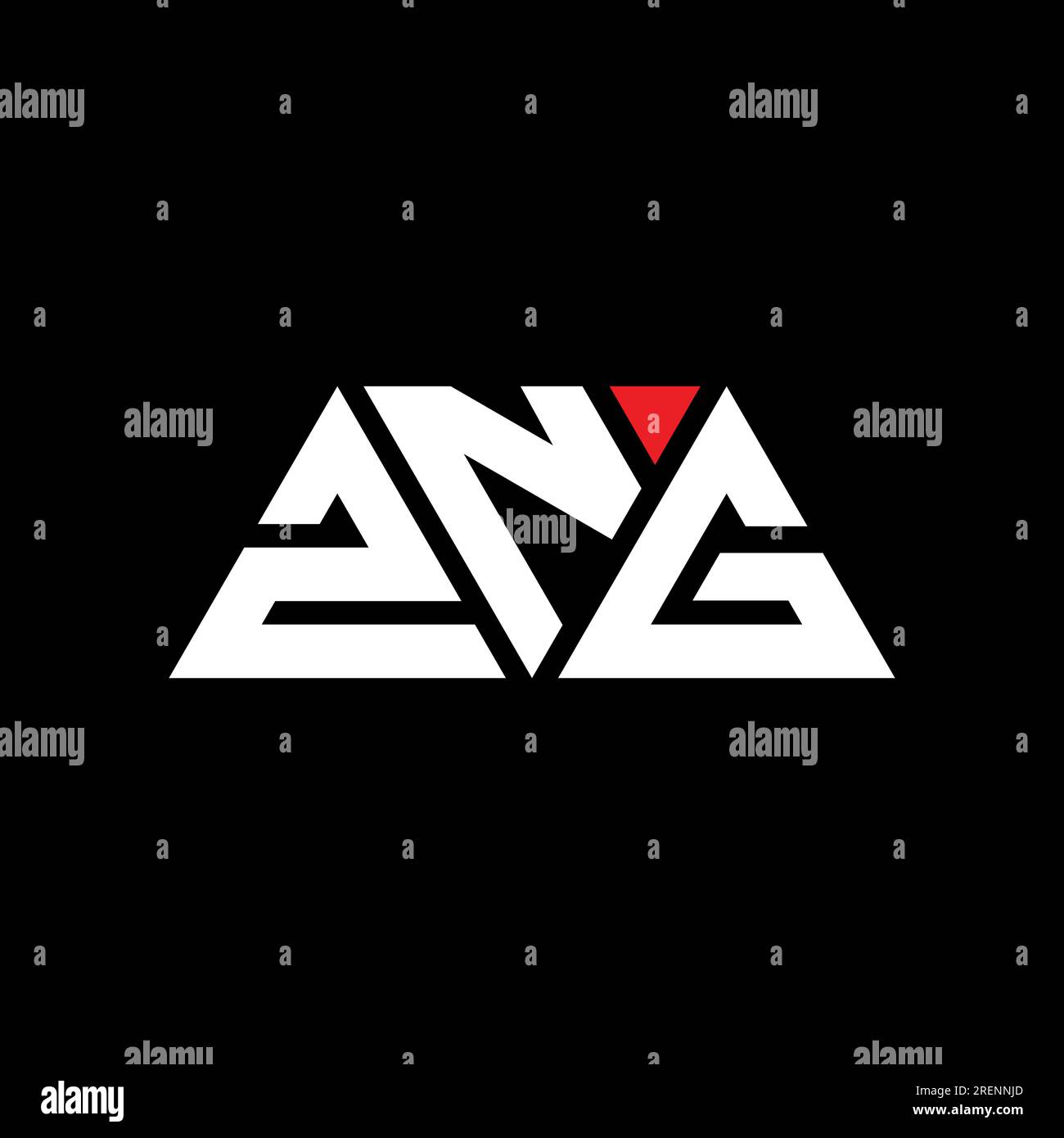 Zng logo design hi-res stock photography and images - Alamy
