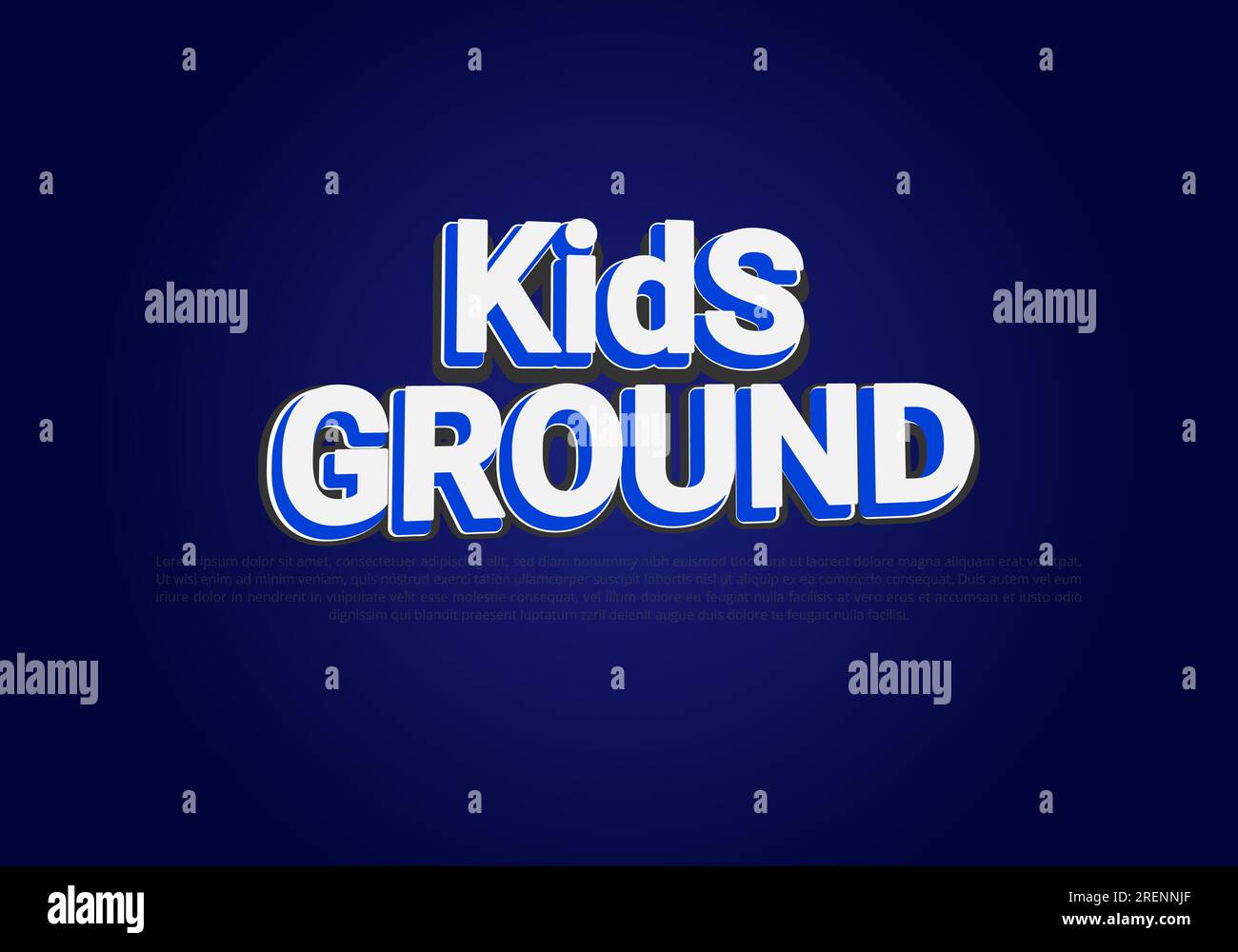 Crunchy text effect template with 3d bold style use for logo Pro Vector ...