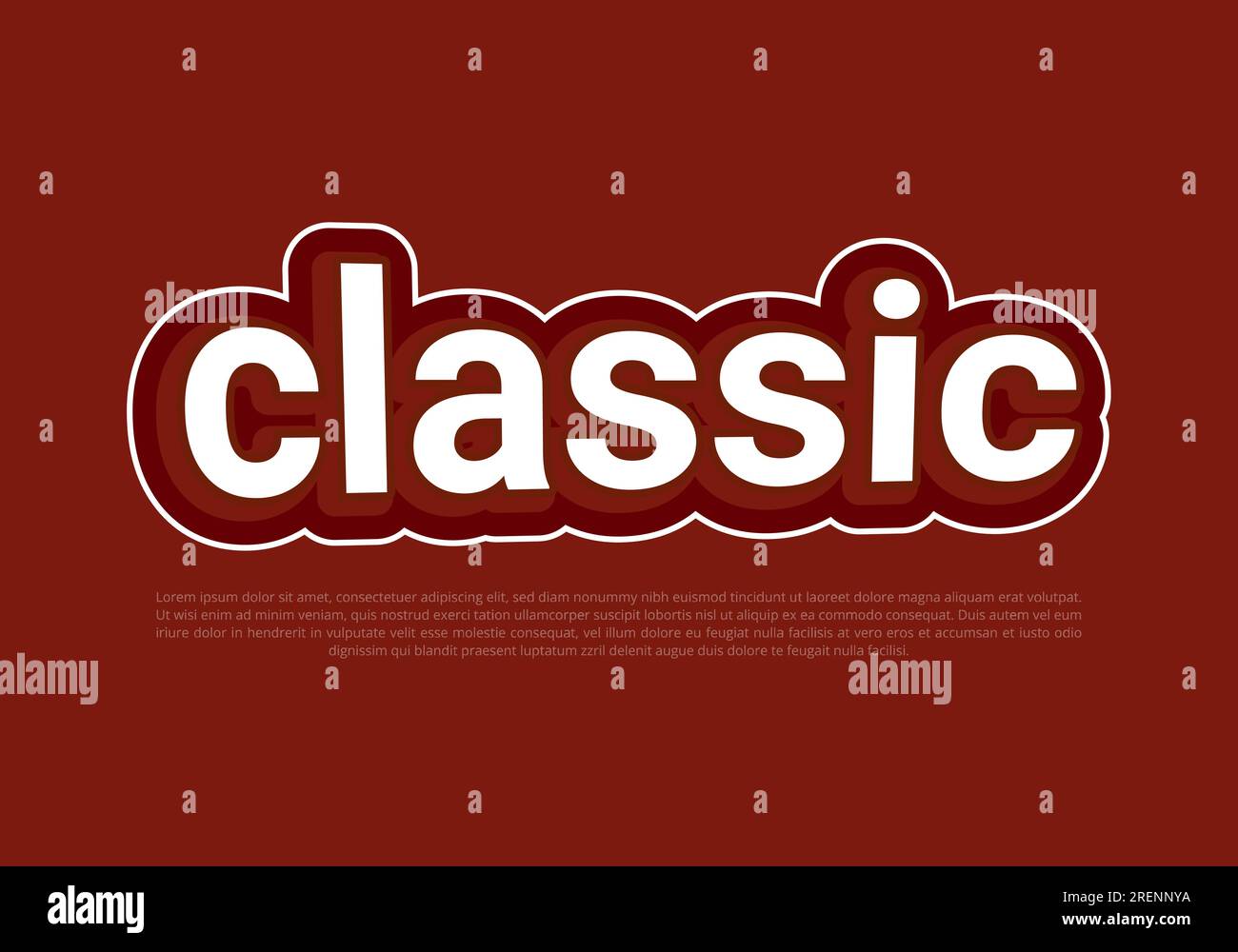 Crunchy text effect template with 3d bold style use for logo Pro Vector ...