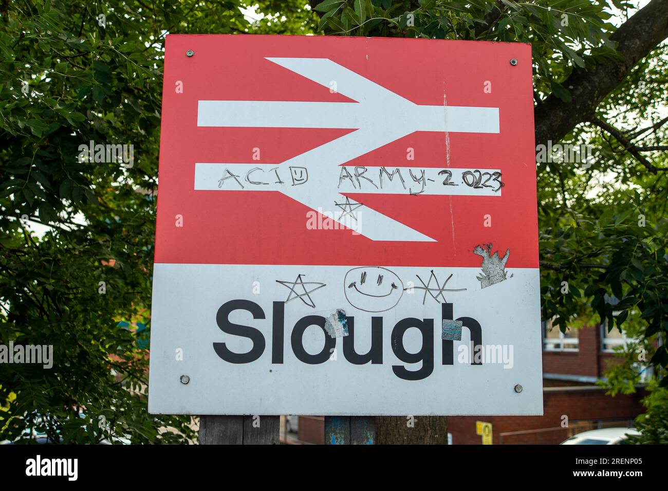 Slough, Berkshire, UK. 29th July, 2023. There was further industrial ...