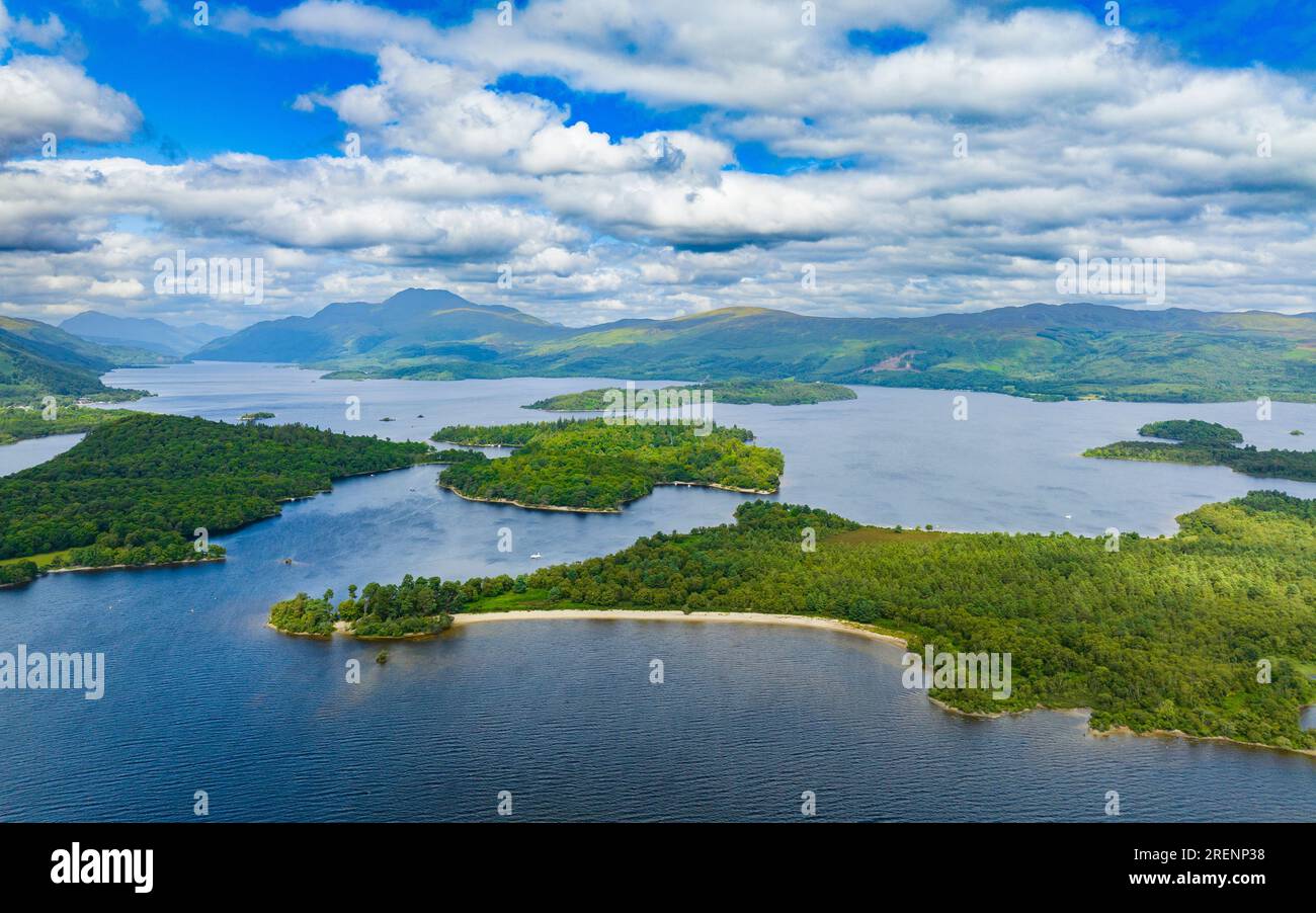 Inchconnachan loch lomond hi-res stock photography and images - Alamy