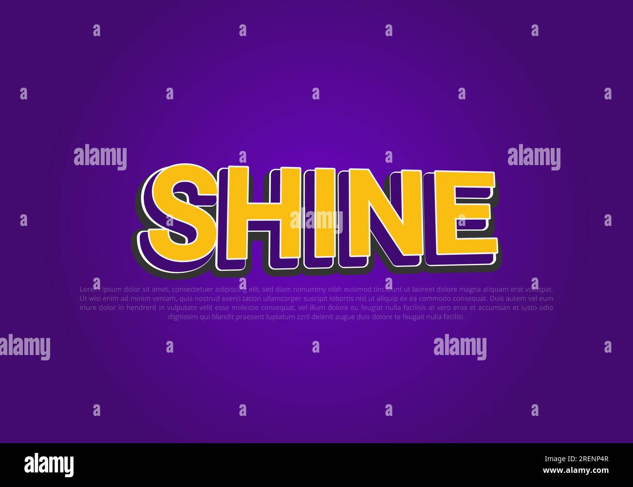 Crunchy text effect template with 3d bold style use for logo Pro Vector ...
