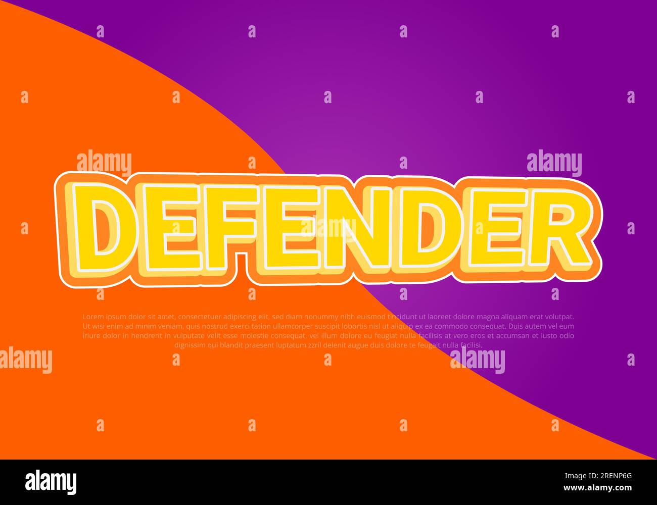 Crunchy text effect template with 3d bold style use for logo Pro Vector ...