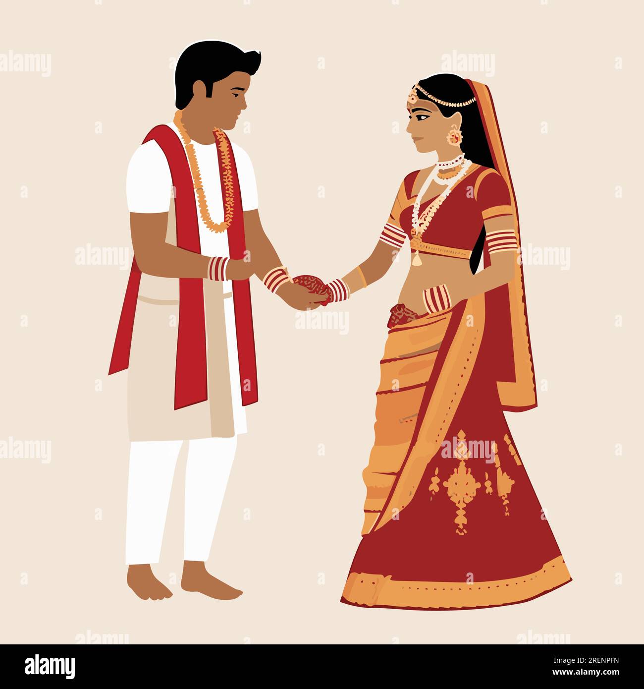 Indian Wedding Vector