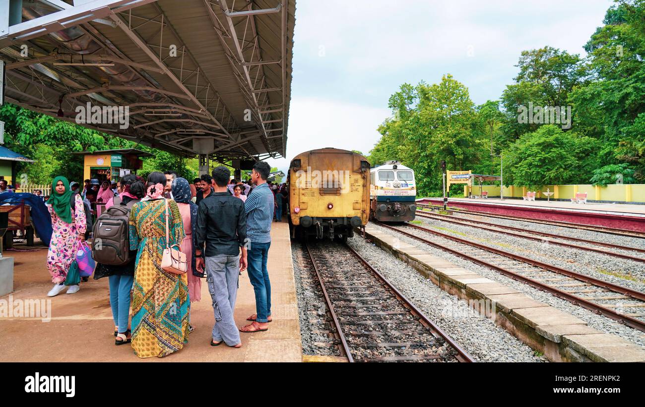Nilambur Road railway station is a railway terminus serving the town of ...