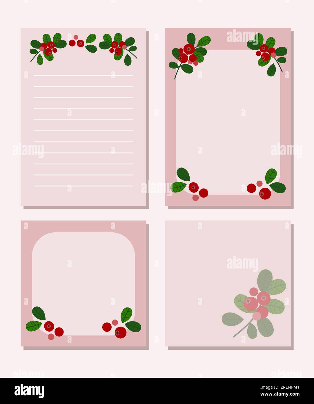 Sticky berries Stock Vector Images - Alamy