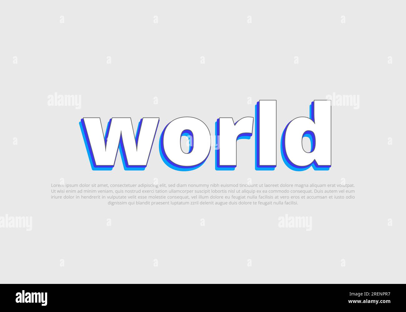 Crunchy text effect template with 3d bold style use for logo Pro Vector ...