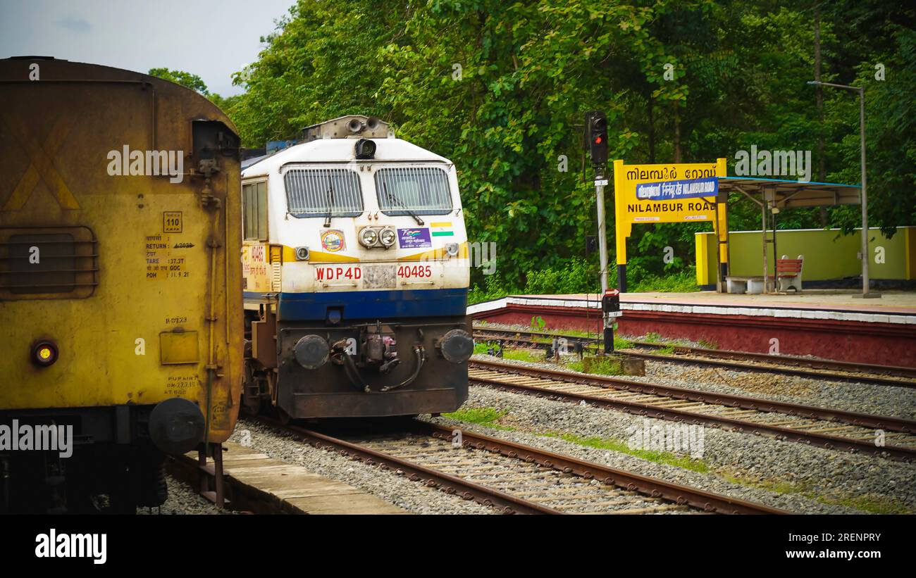 Nilambur Road railway station is a railway terminus serving the town of Nilambur in the ...