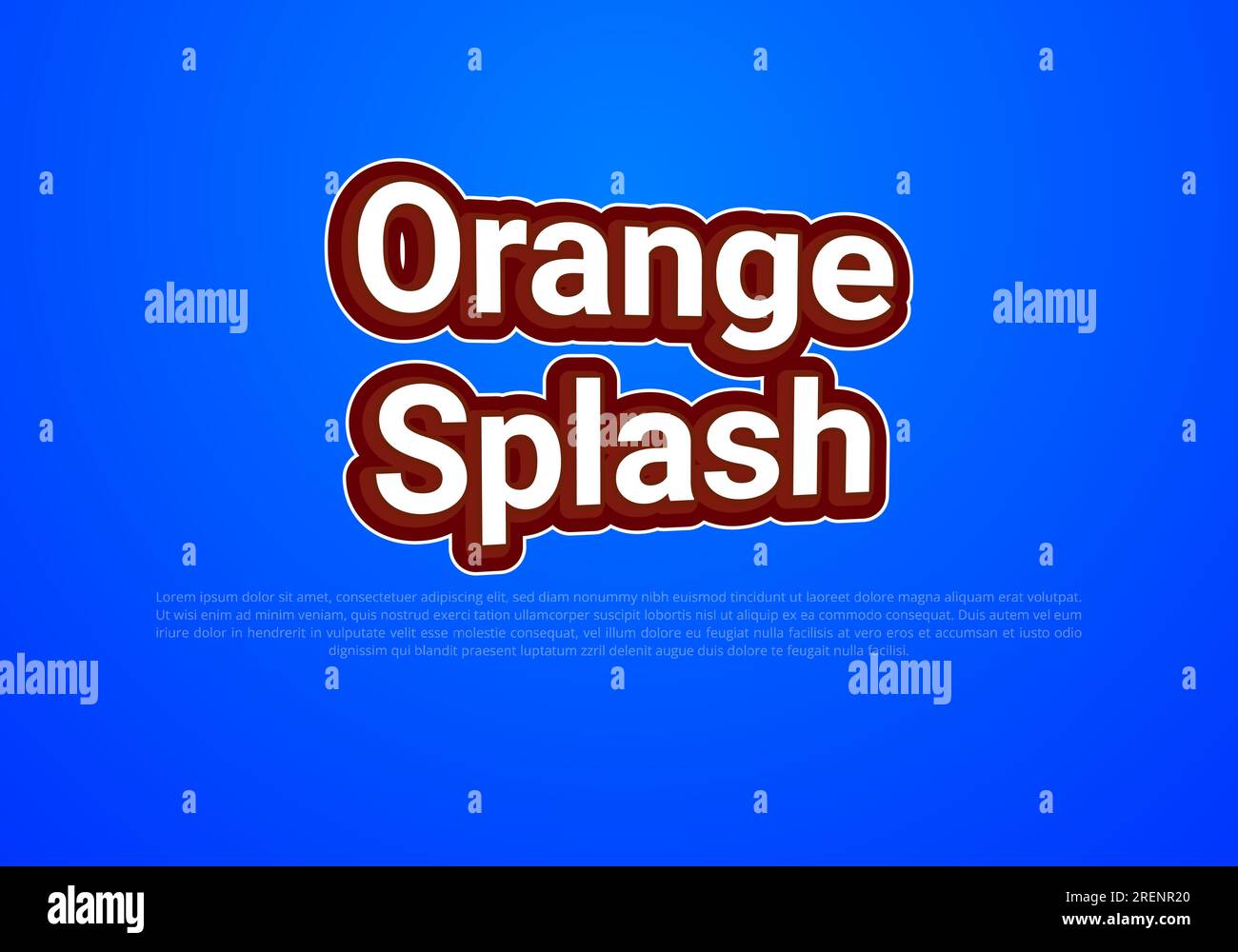 Crunchy text effect template with 3d bold style use for logo Pro Vector ...