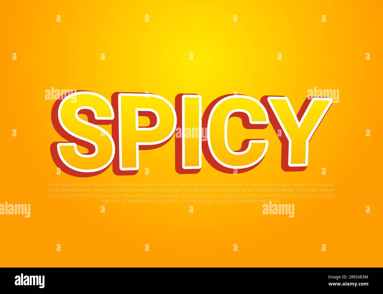 Crunchy text effect template with 3d bold style use for logo Pro Vector ...
