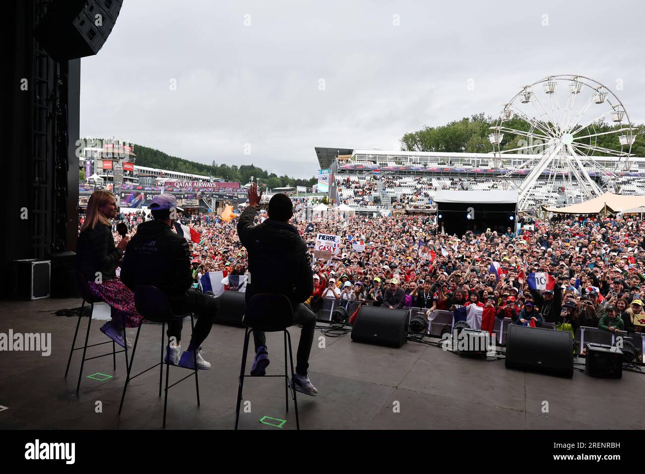 Spa Francorchamps, Belgium. 29th July, 2023. Esteban Ocon (FRA) Alpine ...