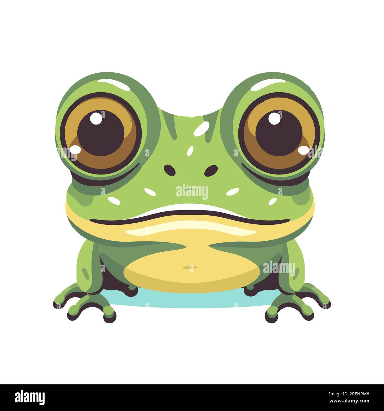 Skull Frog Logo