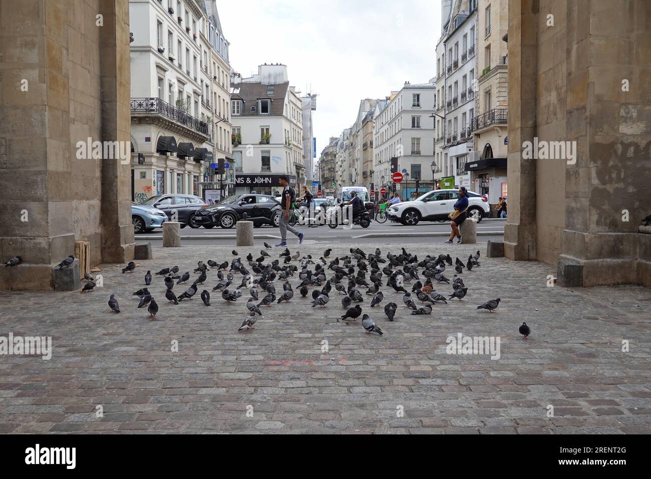 Paris, Tauben // Paris, Pigeons Stock Photo - Alamy