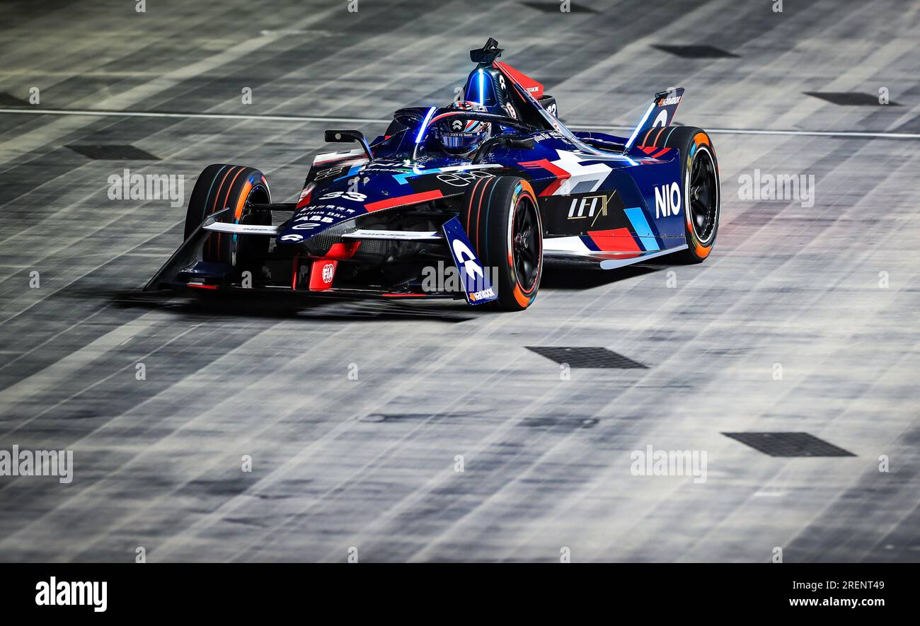 NIO 333 Racing’s Dan Ticktum during practice one ahead of the 2023 ...