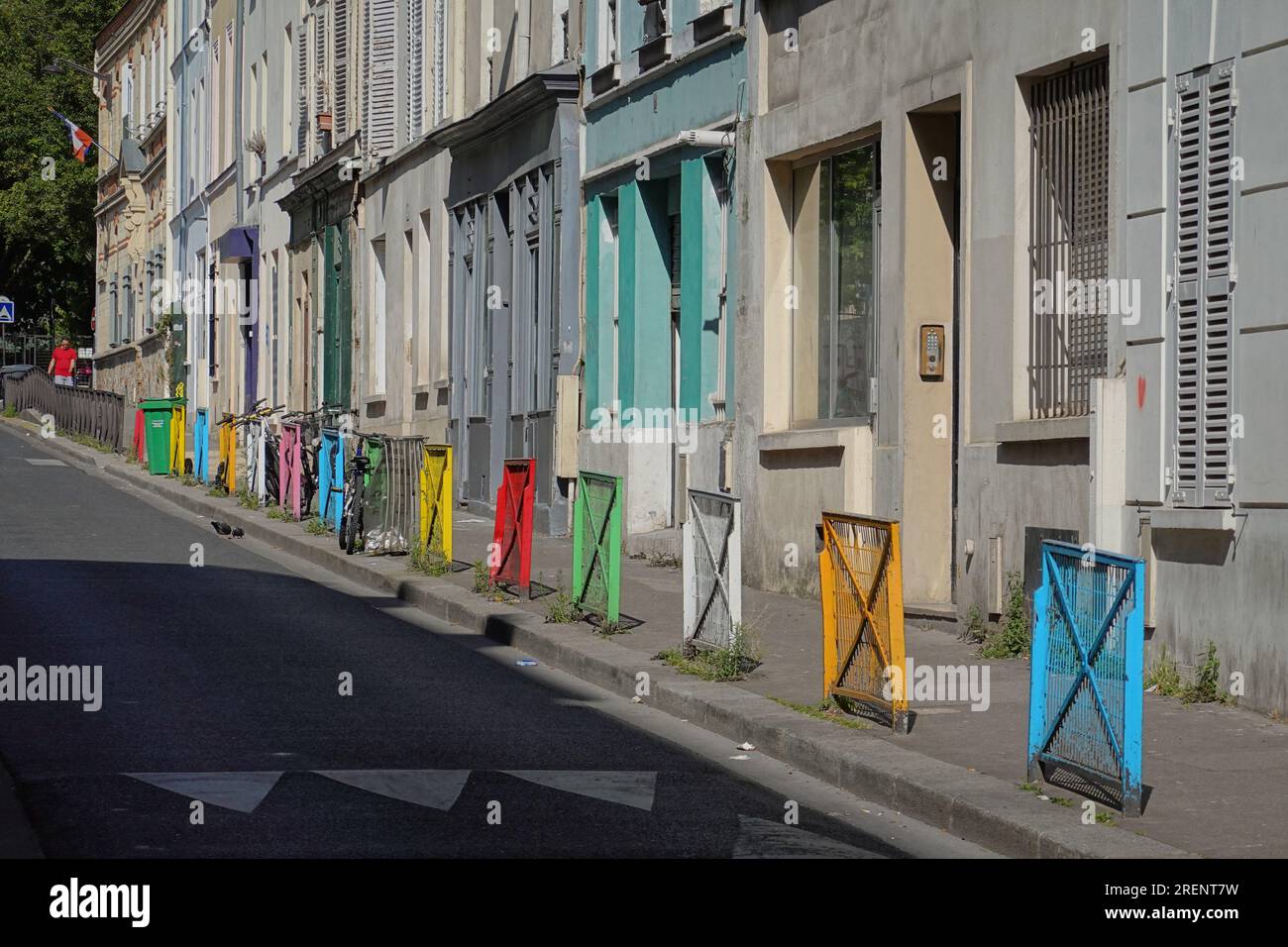 Paris, Poller // Paris, Bollard Stock Photo - Alamy