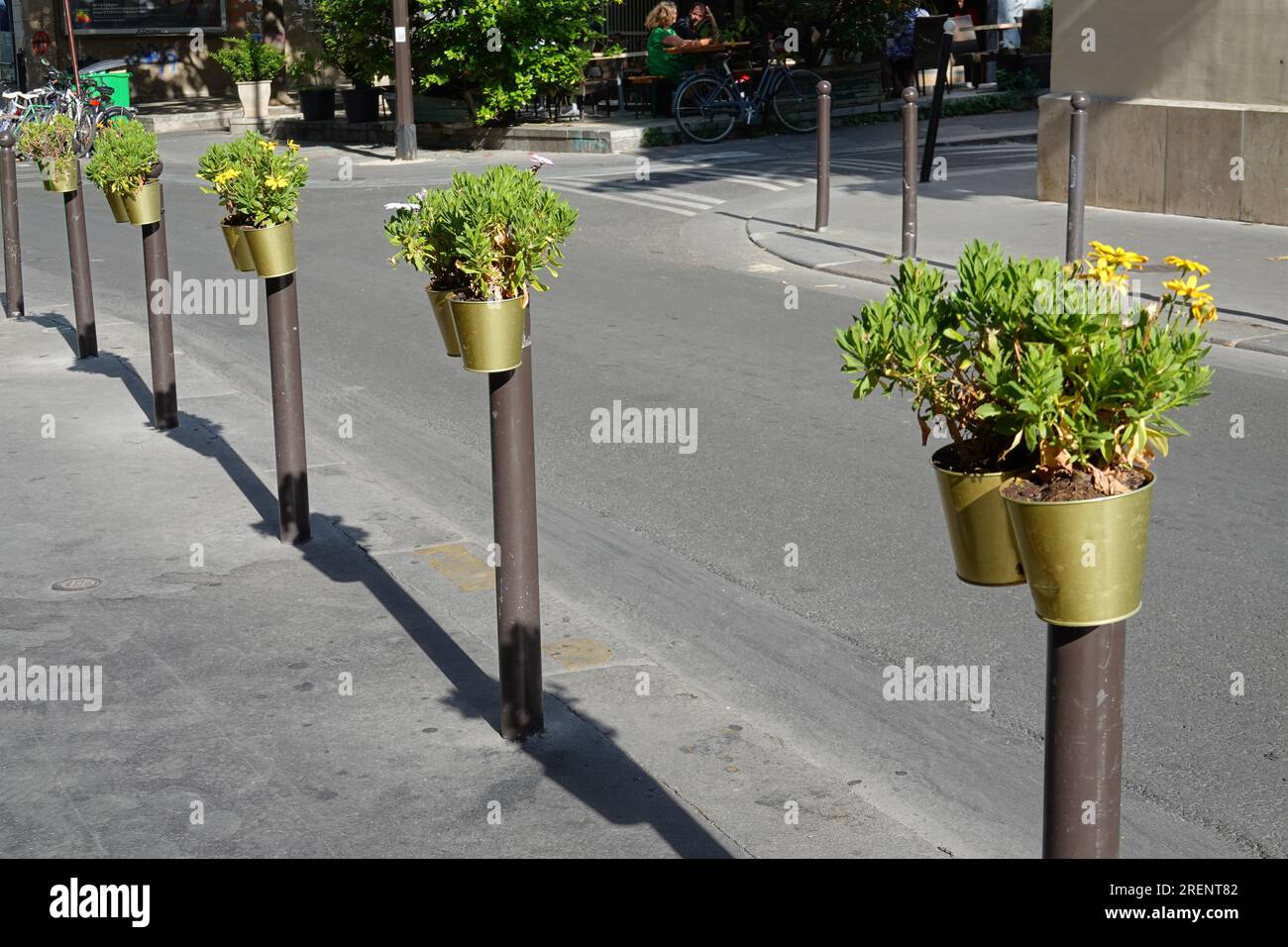 Paris, Poller // Paris, Bollard Stock Photo - Alamy