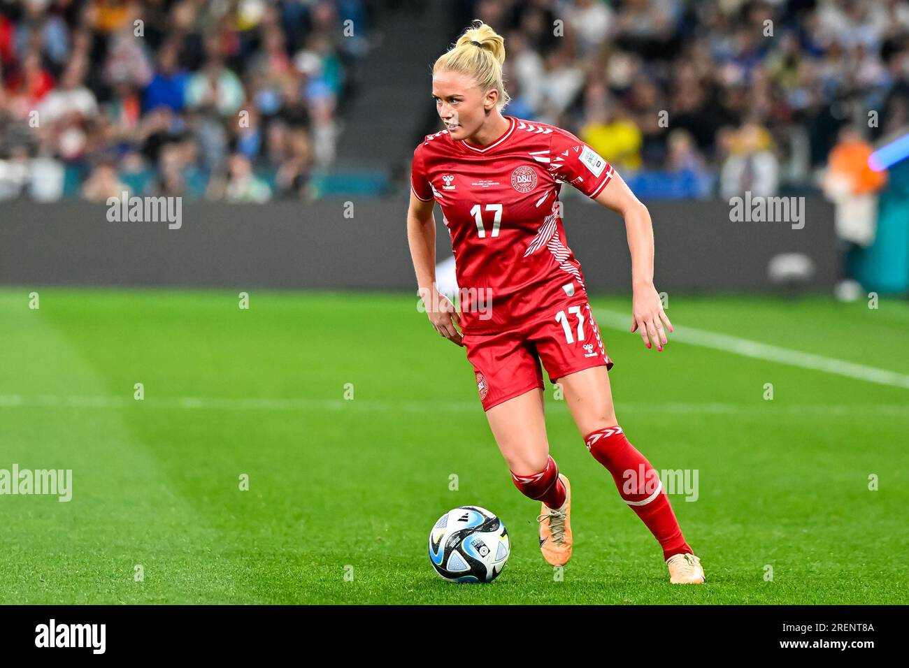Sydney, NSW, Australia, Rikke Marie Madsen (17 Denmark) FIFA Women's ...