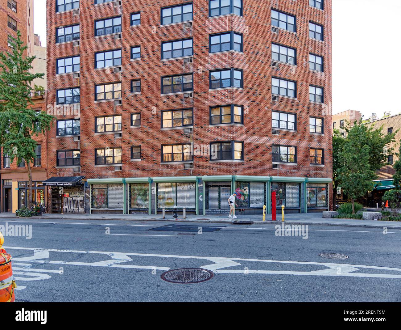 West Village: The Rembrandt, 31 Jane Street, is a brick-clad ...