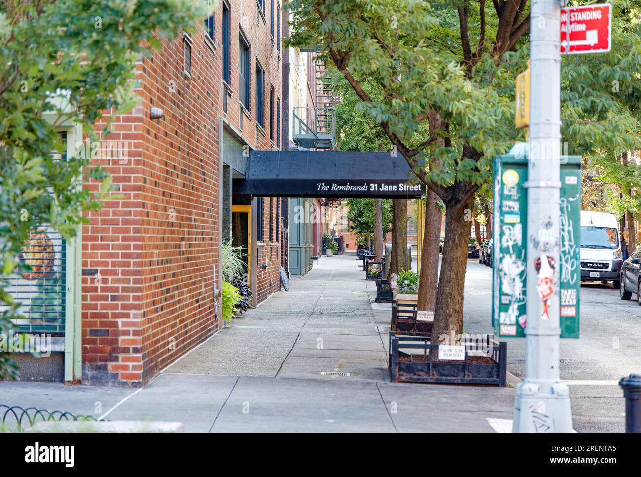 West Village: The Rembrandt, 31 Jane Street, is a brick-clad ...