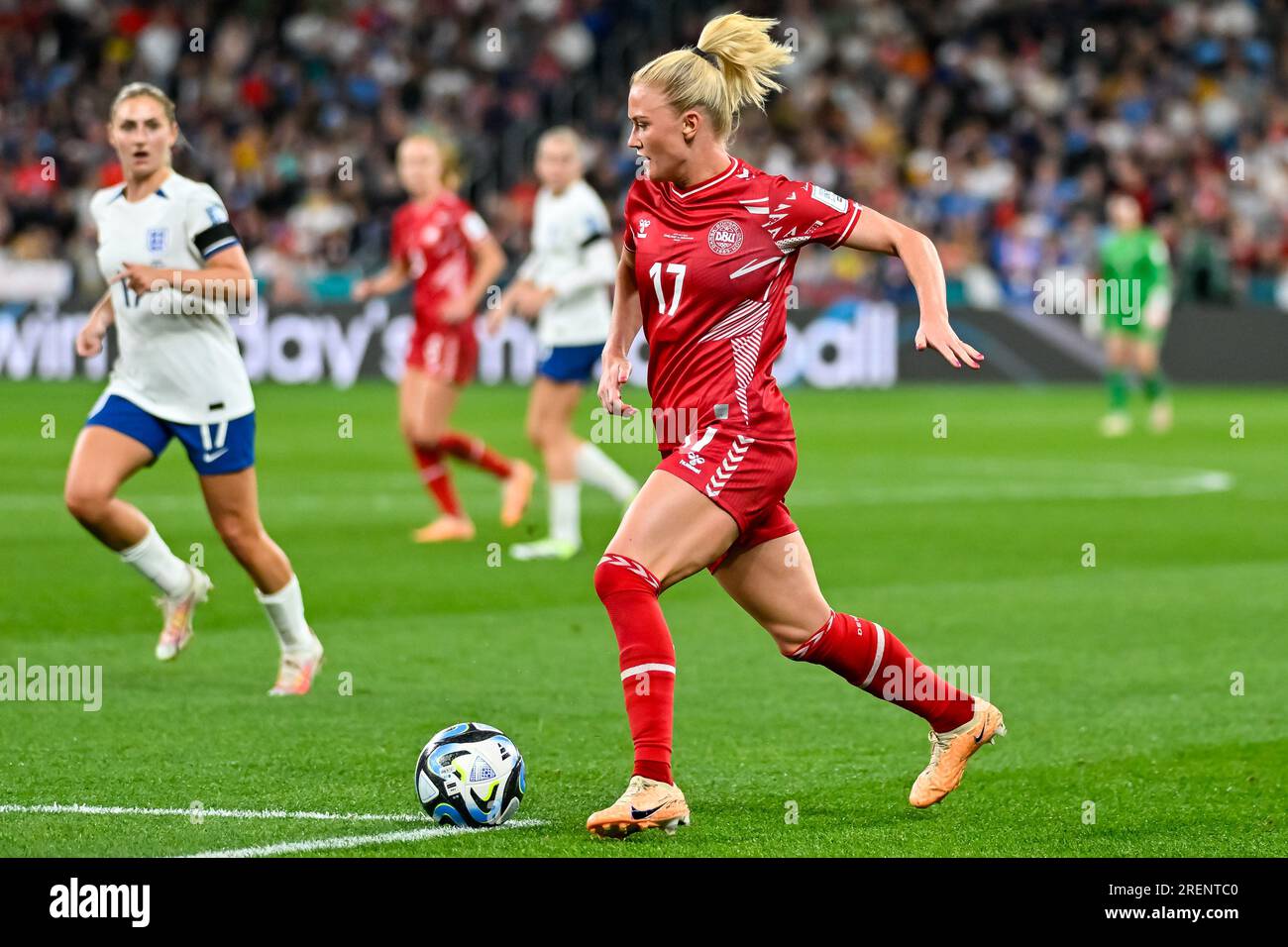Sydney, NSW, Australia, Rikke Marie Madsen (17 Denmark) FIFA Women's ...