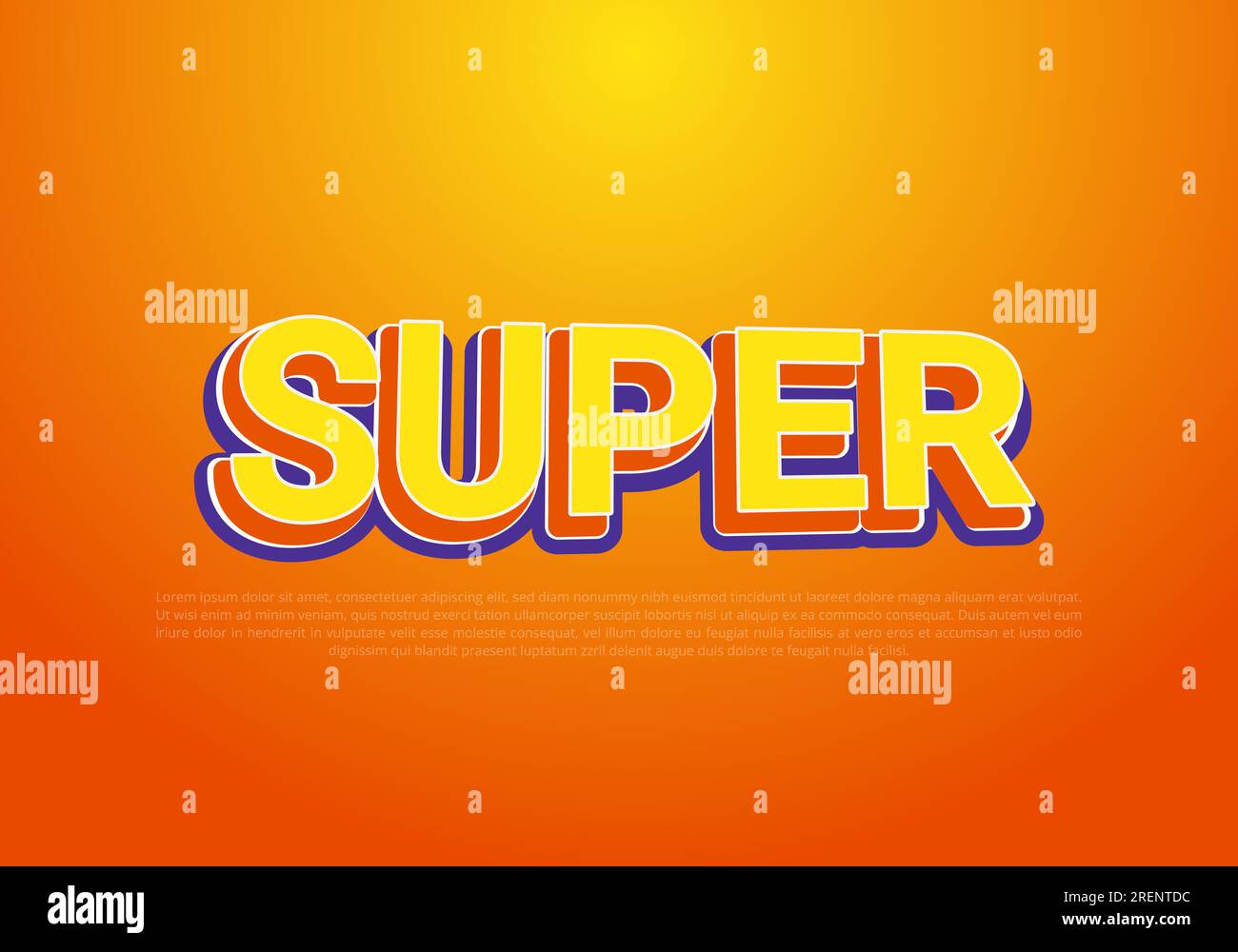 Crunchy text effect template with 3d bold style use for logo Pro Vector ...