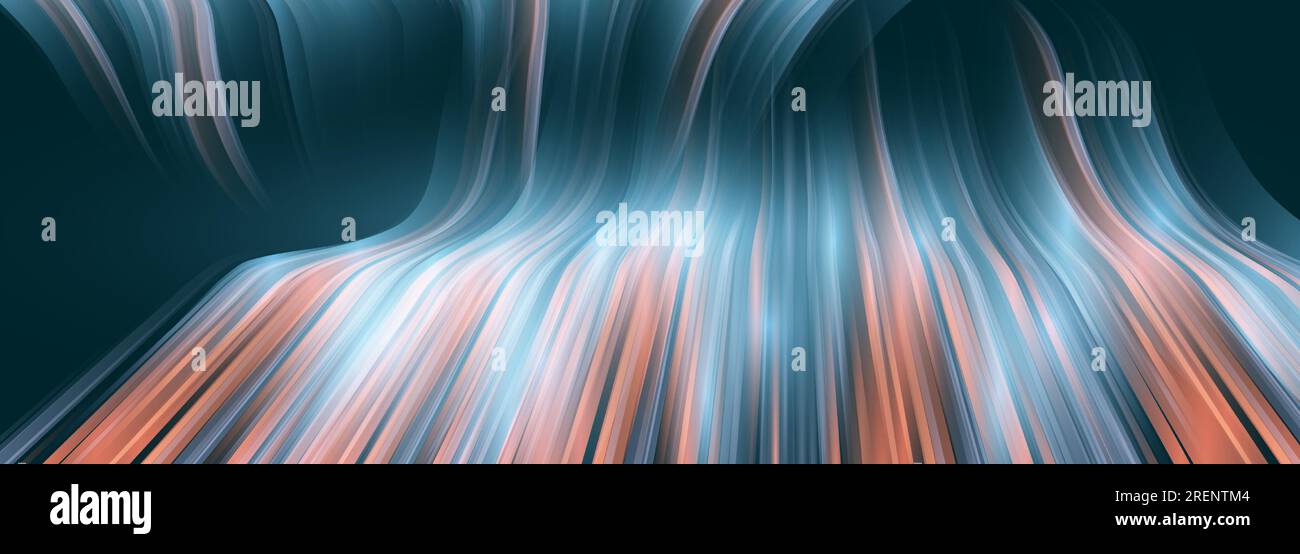 Futuristic tech abstract background with dynamic lines. Vector ...
