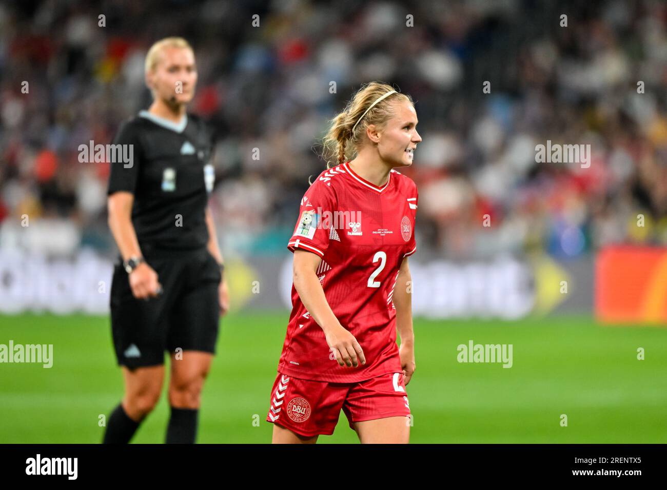 Sydney, NSW, Australia, Josefine Hasbo (2 Denmark) FIFA Women's World ...