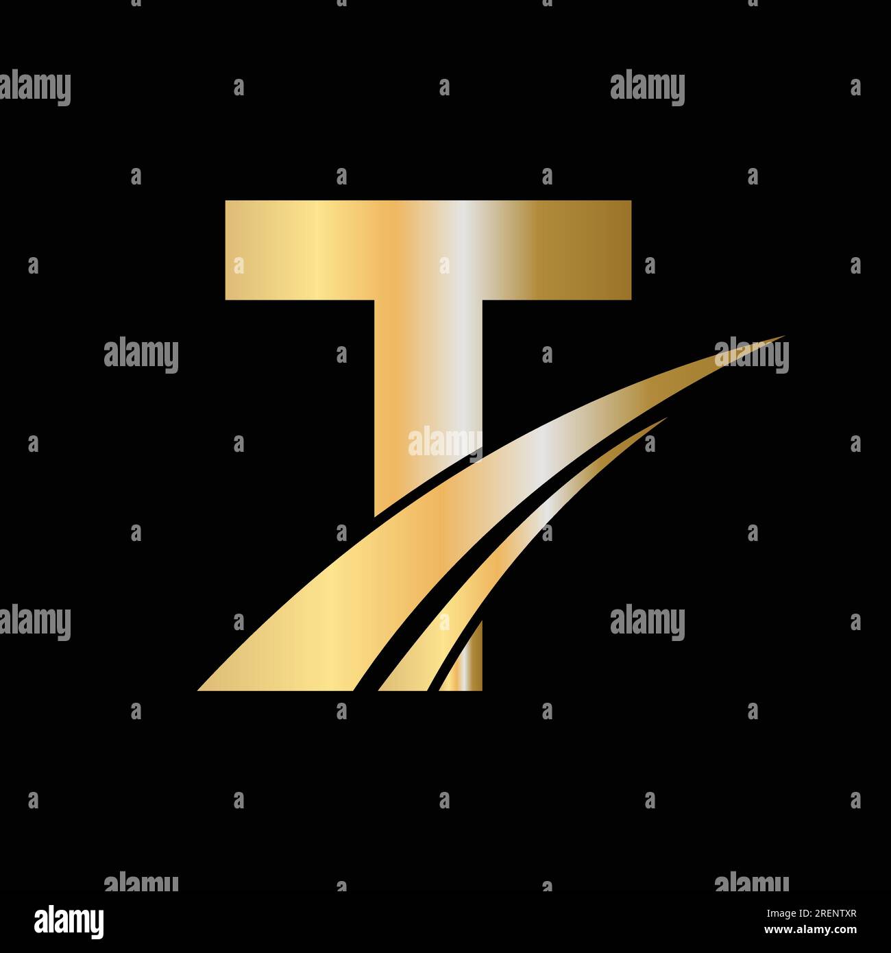 Initial T Letter Logo Design Symbol. Letter T Logotype Sign Template ...