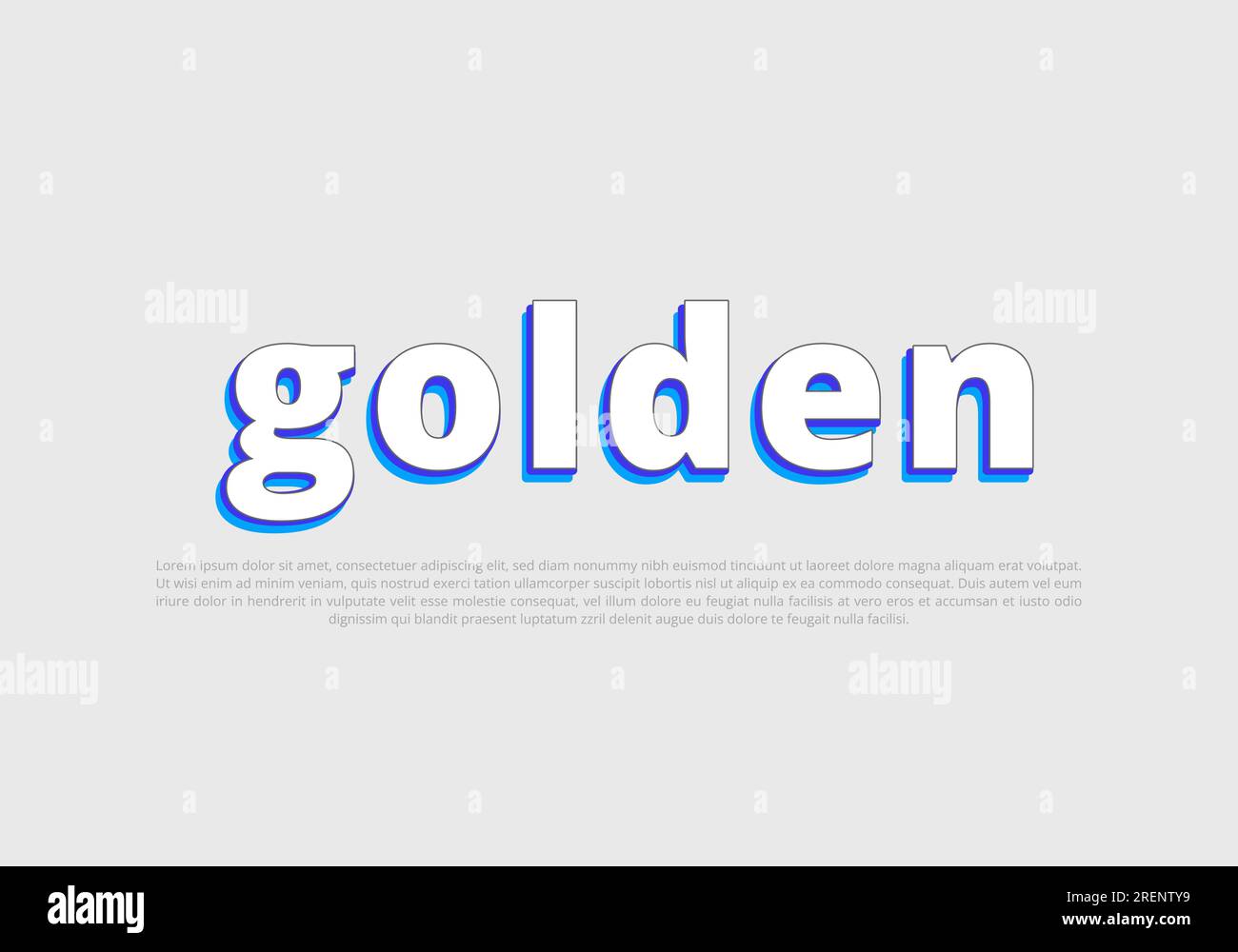 Crunchy text effect template with 3d bold style use for logo Pro Vector ...