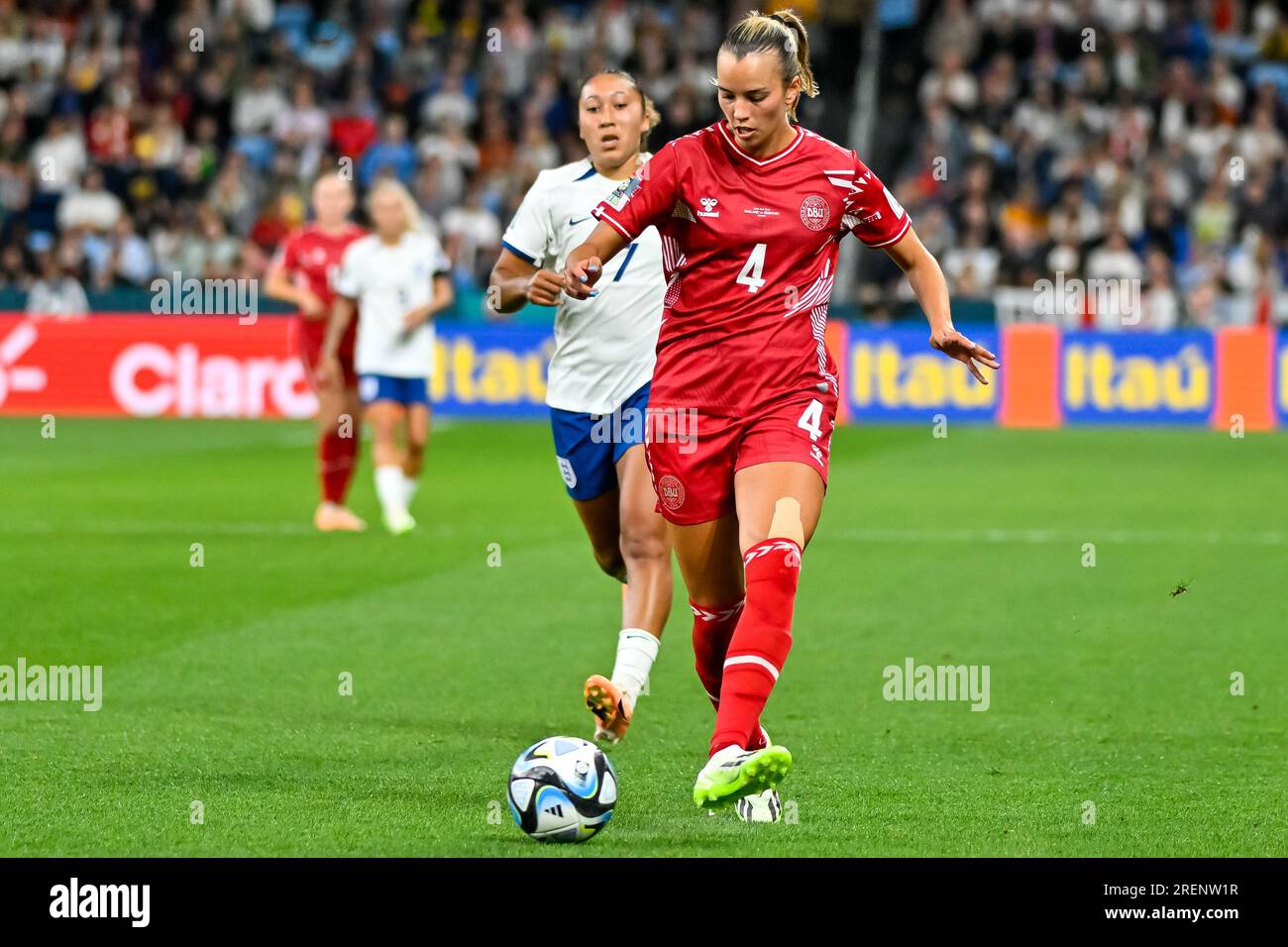 Sydney, NSW, Australia, Rikke Sevecke (4 Denmark) FIFA Women's World ...
