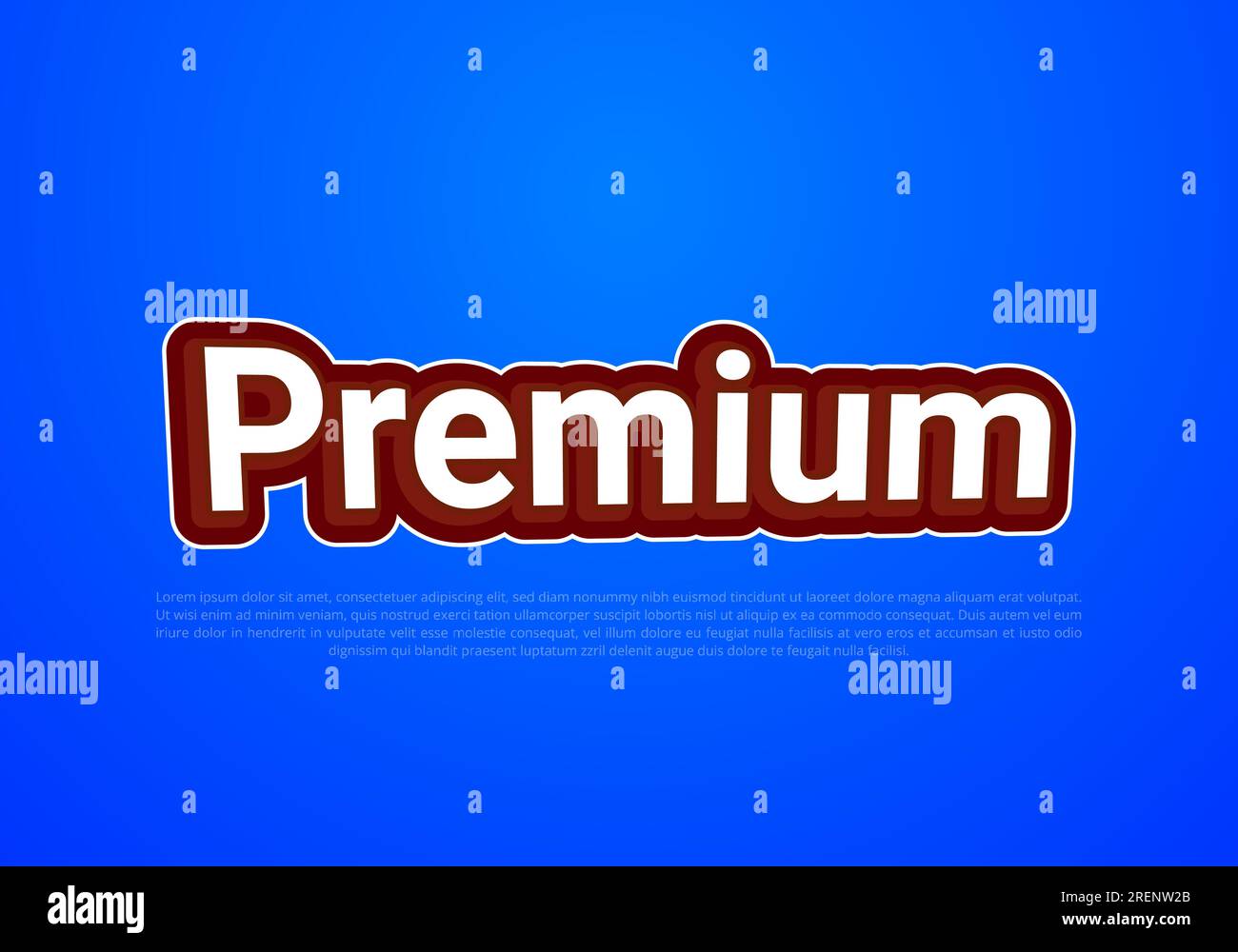 Crunchy text effect template with 3d bold style use for logo Pro Vector ...
