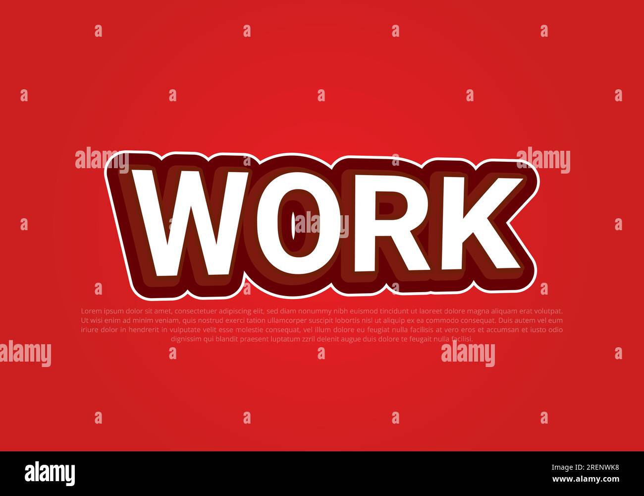 Crunchy text effect template with 3d bold style use for logo Pro Vector ...