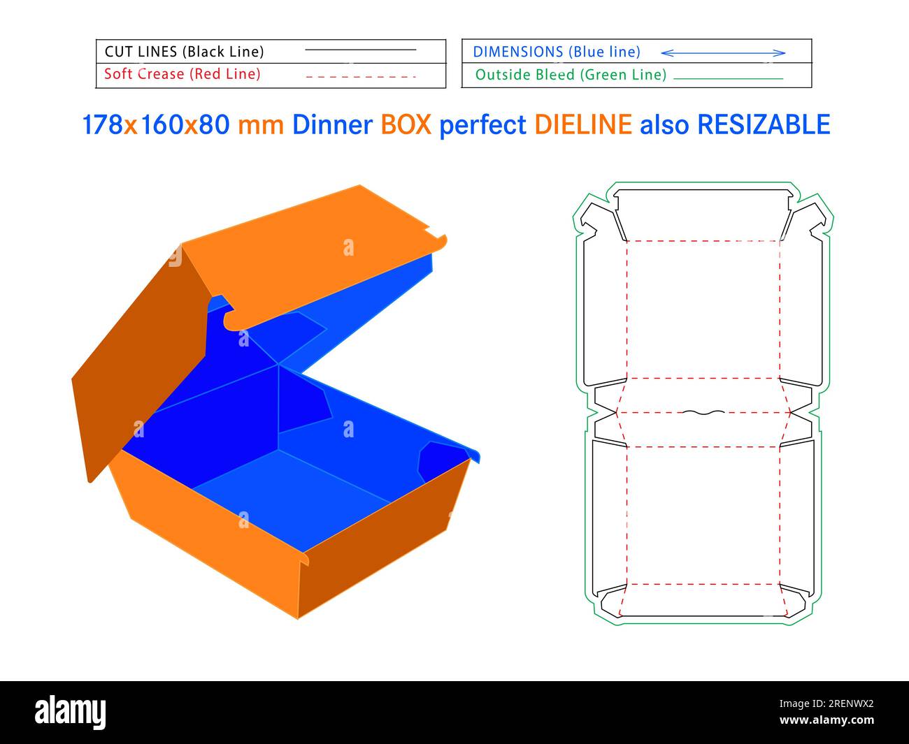 Eco box packaging line Cut Out Stock Images & Pictures - Alamy