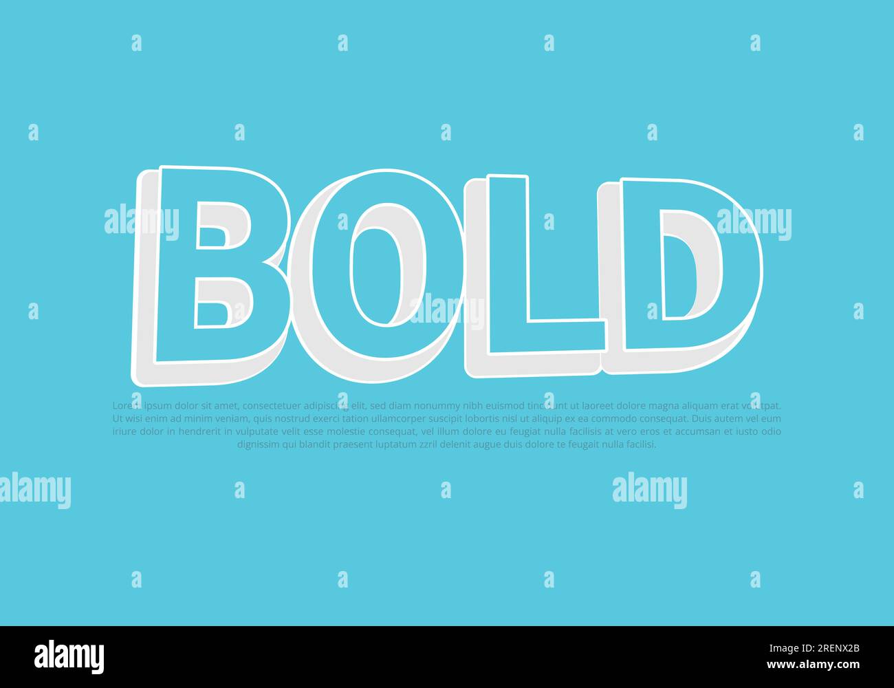 Crunchy text effect template with 3d bold style use for logo Pro Vector ...