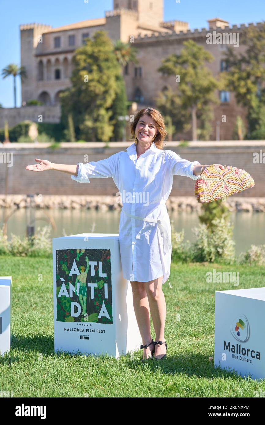 Palma. Spain. 20230729, Irene Jacob attends Master of Cinema photocall ...