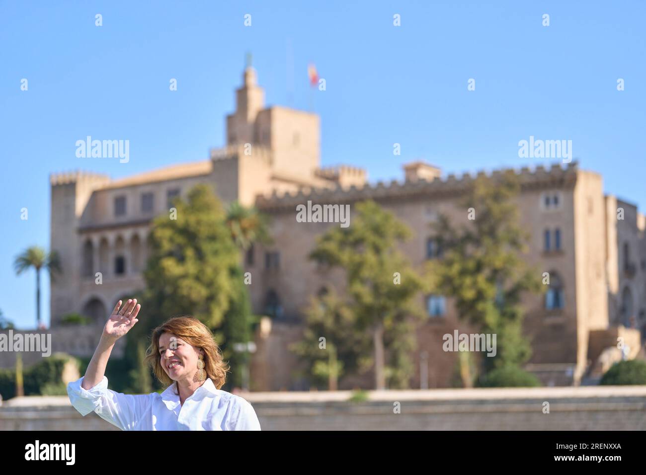 Palma. Spain. 20230729, Irene Jacob attends Master of Cinema photocall ...