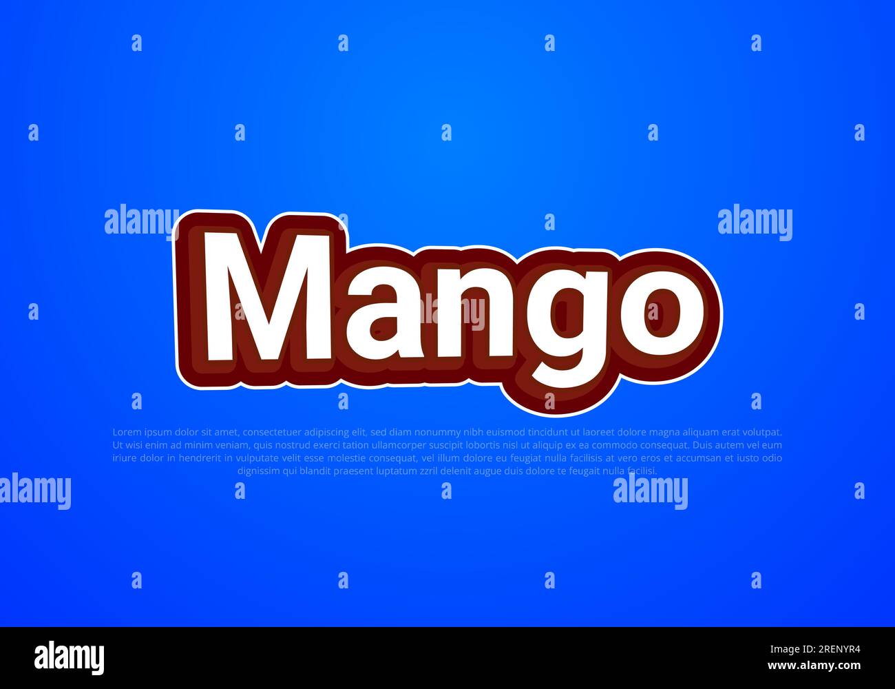 Crunchy text effect template with 3d bold style use for logo Pro Vector ...