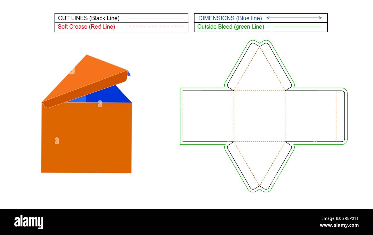 Triangle gift box and triangle food box, triangle corrugated box and ...